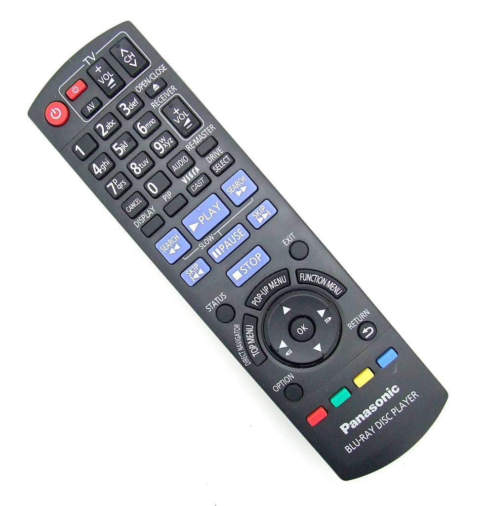 Original Fernbedienung Panasonic Blu-Ray Disc Player N2QAKB000077 ... Original Fernbedienung Panasonic Blu-Ray Disc Player N2QAKB000077 ...