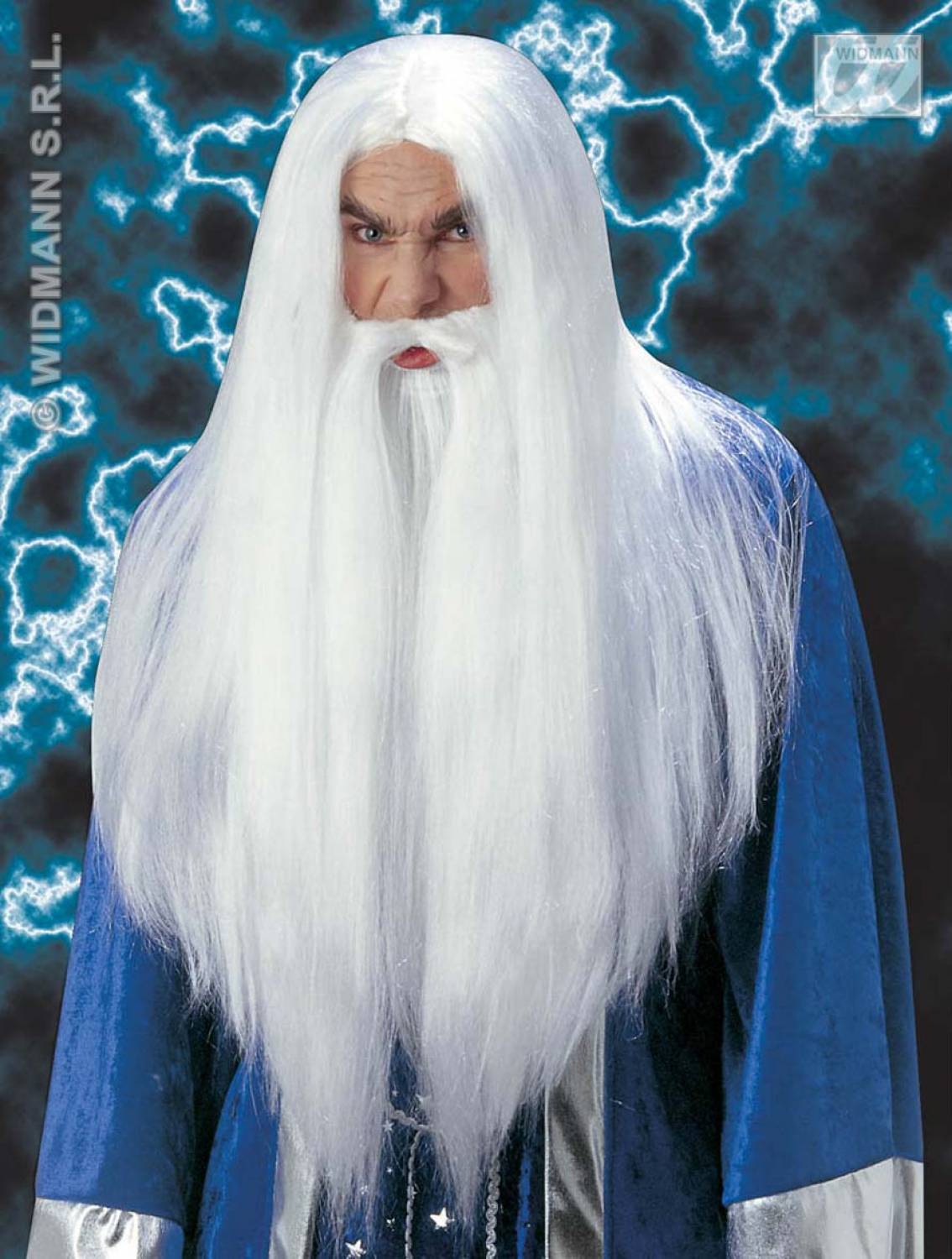 Merlijn de Tovenaar pruik