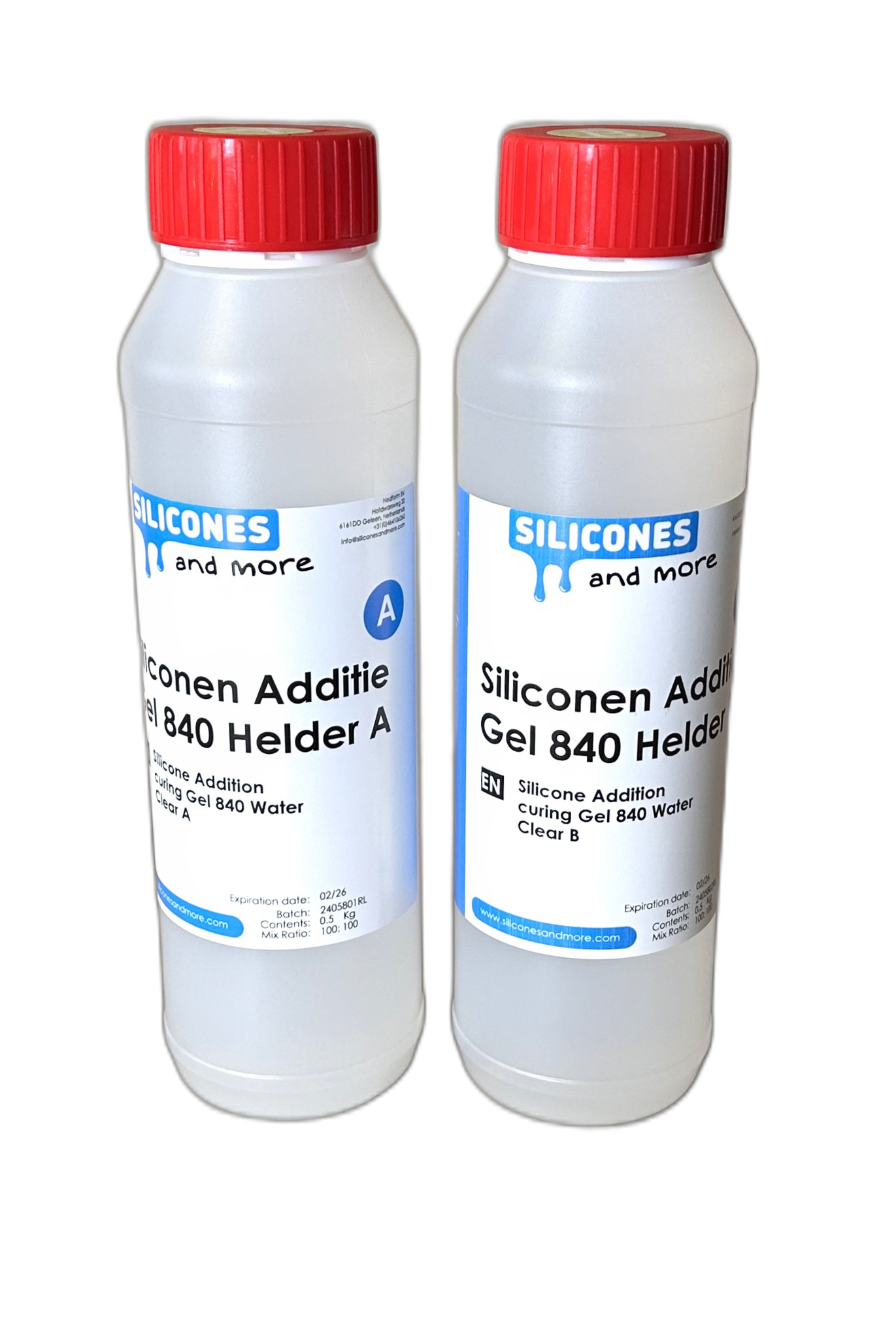 Siliconen gel 840 - Siliconesandmore.com