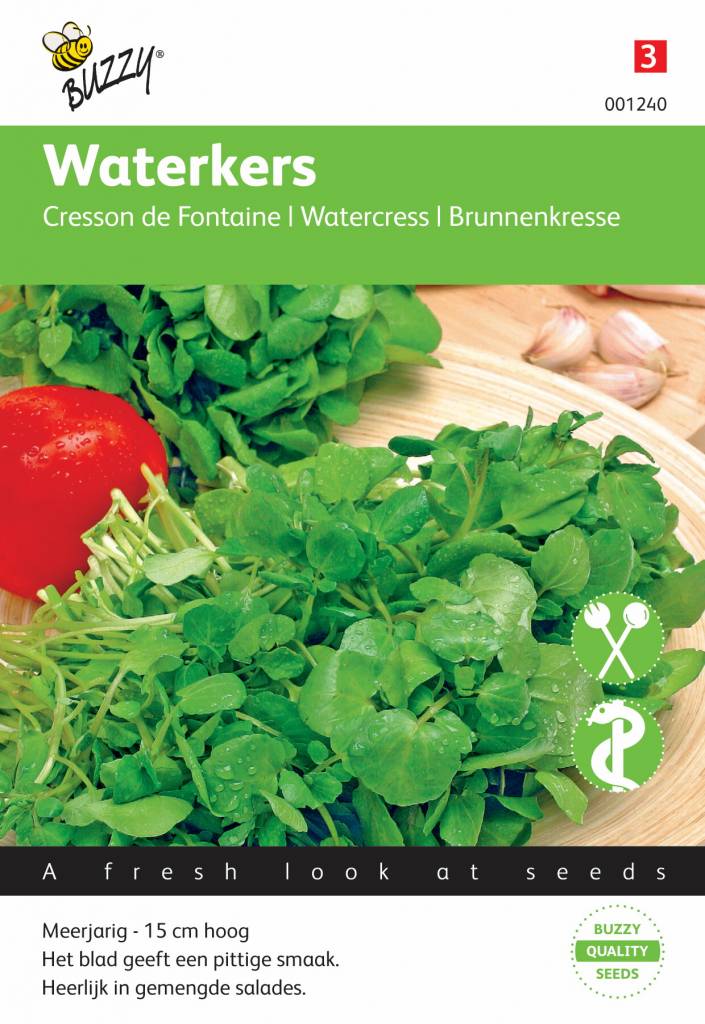 Moestuinplant.nl; Waterkers zaden online kopen, zaaien, kweken, telen ...