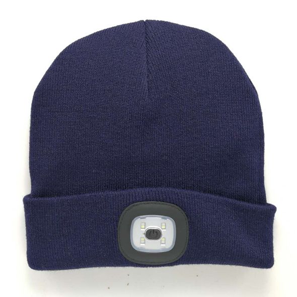 LED BEANIE MUTS met herlaadbare LEDs - DEALSINABOX.BE
