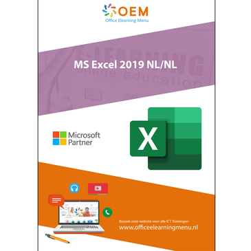 Excel 365 Basic Course E-Learning + Online book - OEM