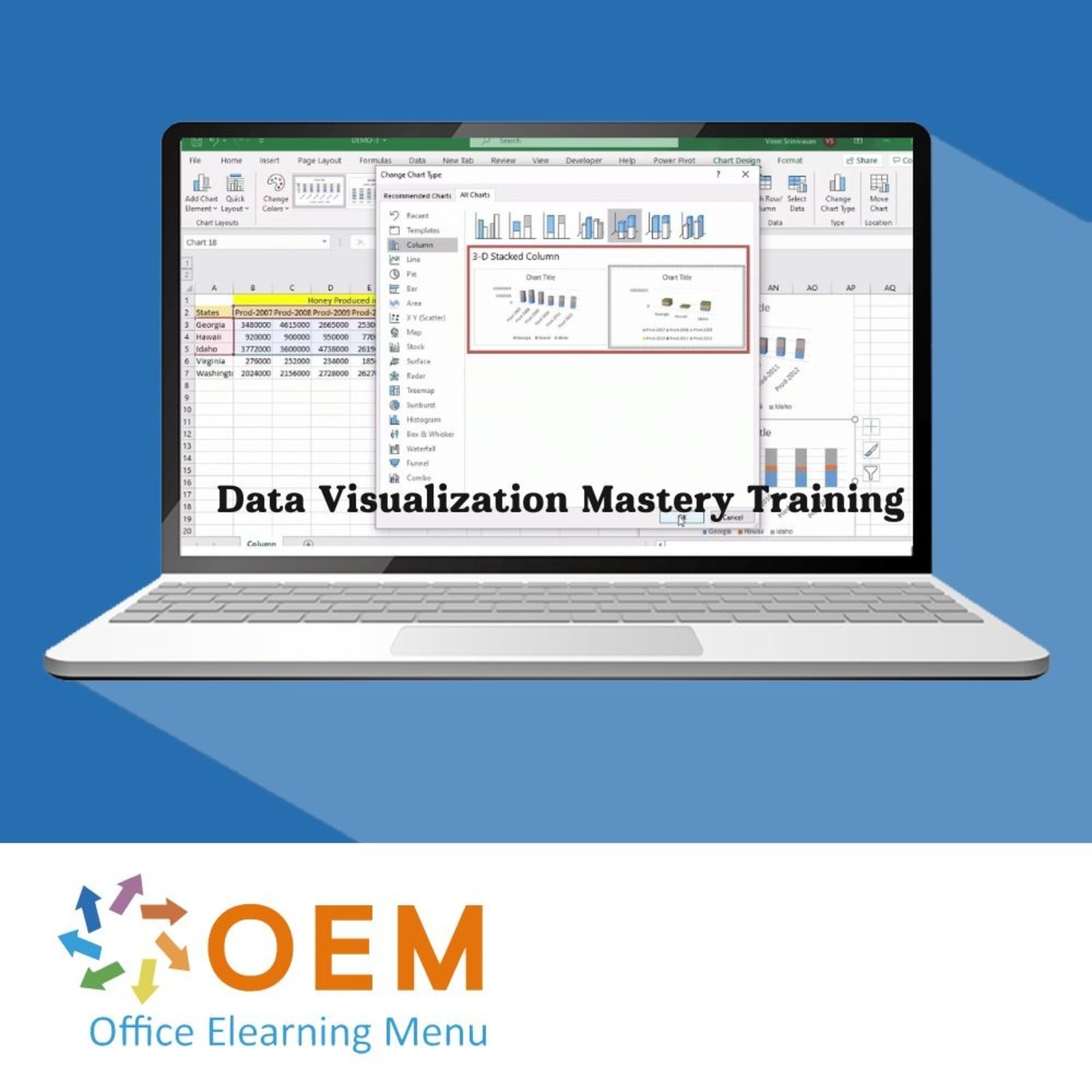 Data Visualization Mastery E Learning Training Oem
