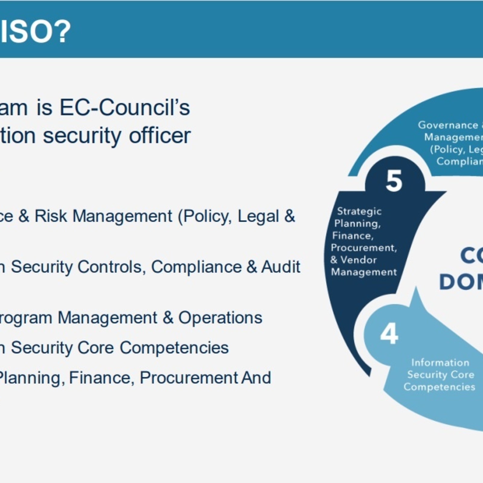 Certified Chief Information Security Officer CCISO - OEM