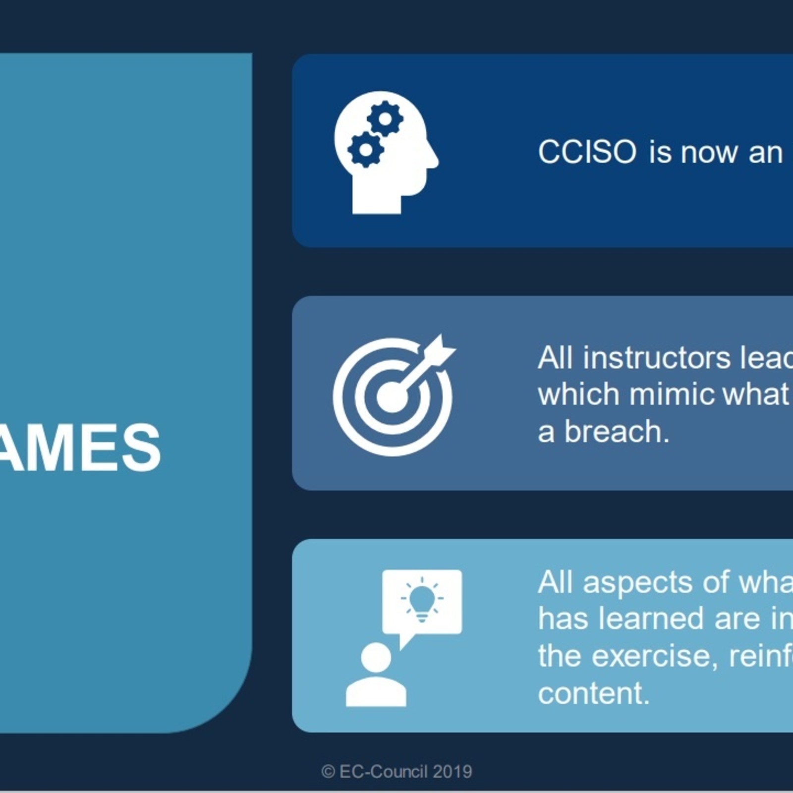 Certified Chief Information Security Officer CCISO - OEM