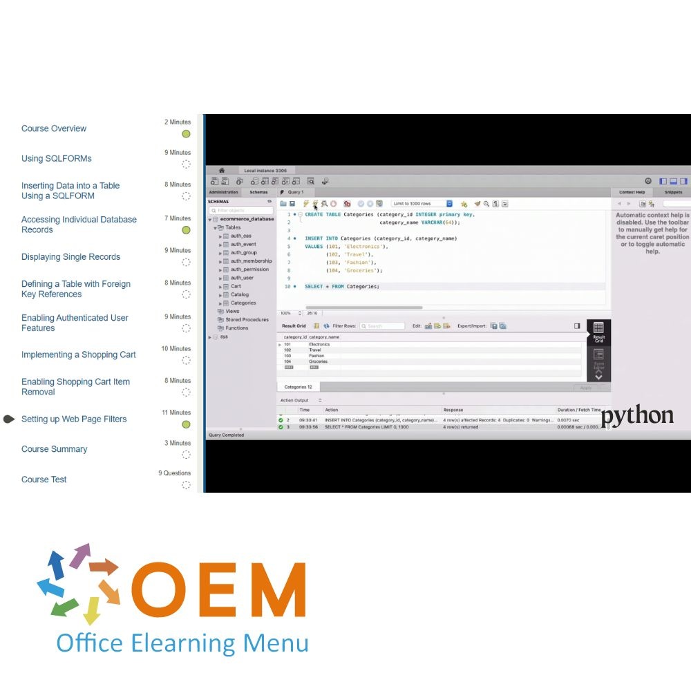 Programming Python in Action Training - OEM ICT Trainingen & Advies