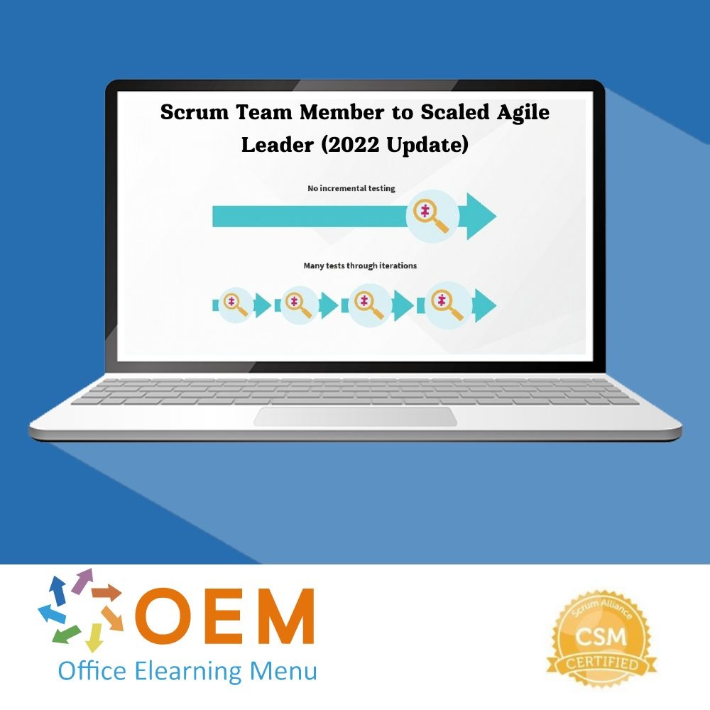 Scrum Team Member to Scaled Agile Leader (2022 Update) Training - OEM