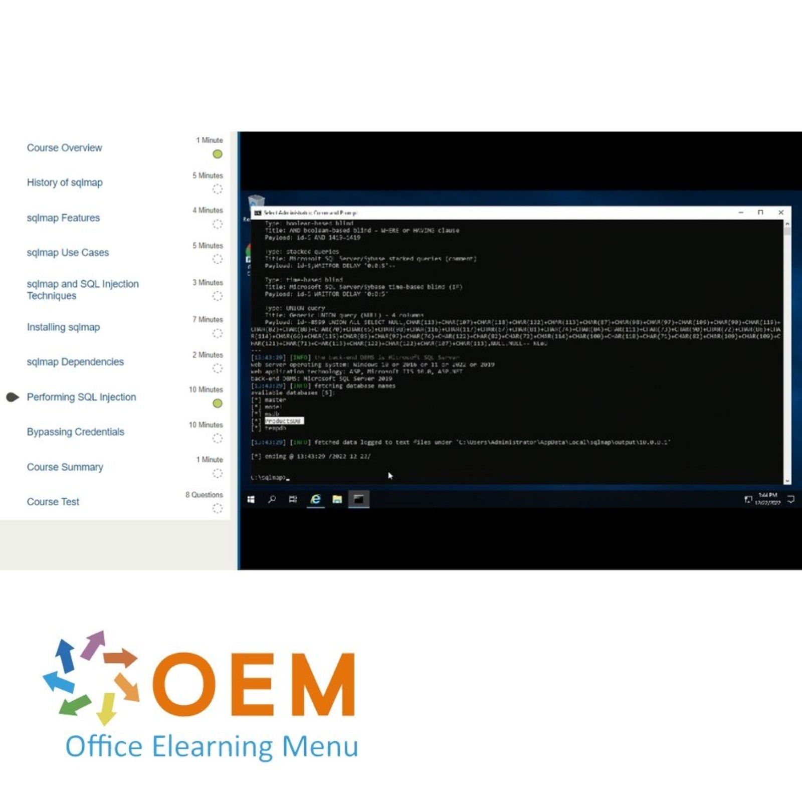 Building a Security Toolbox Training - OEM