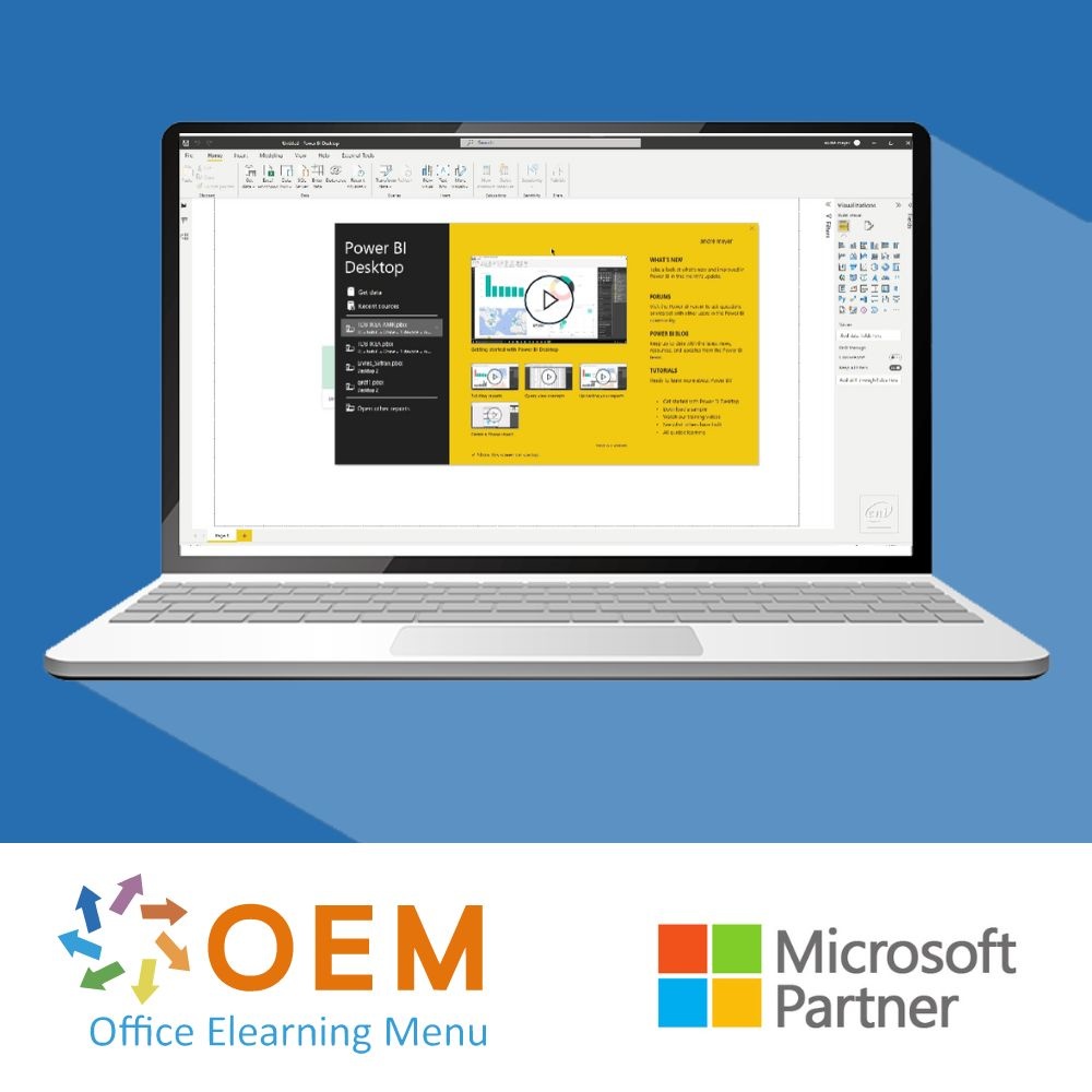 Power BI Cursus E-Learning - OEM