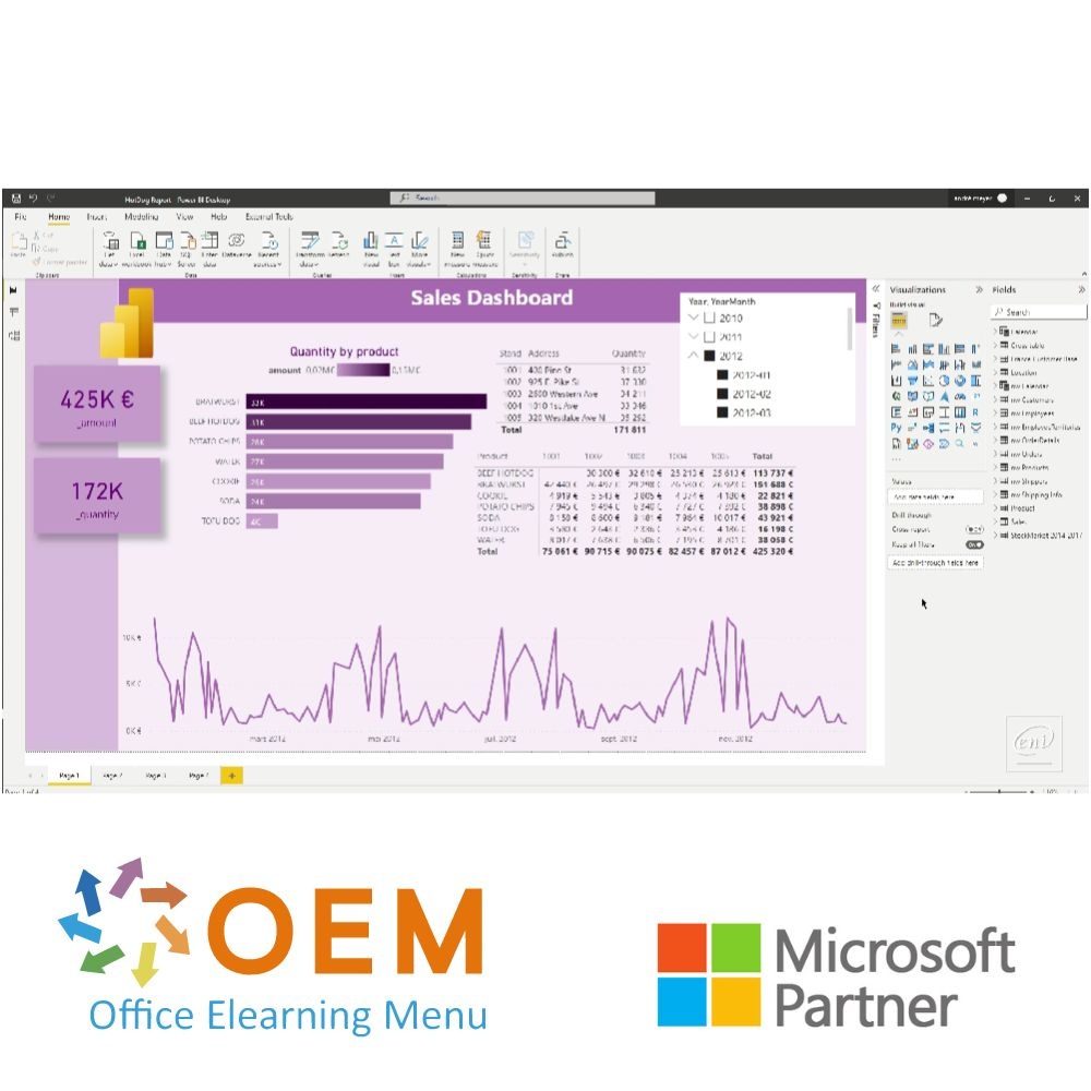 Power BI Course E-Learning - OEM ICT Training & Advice