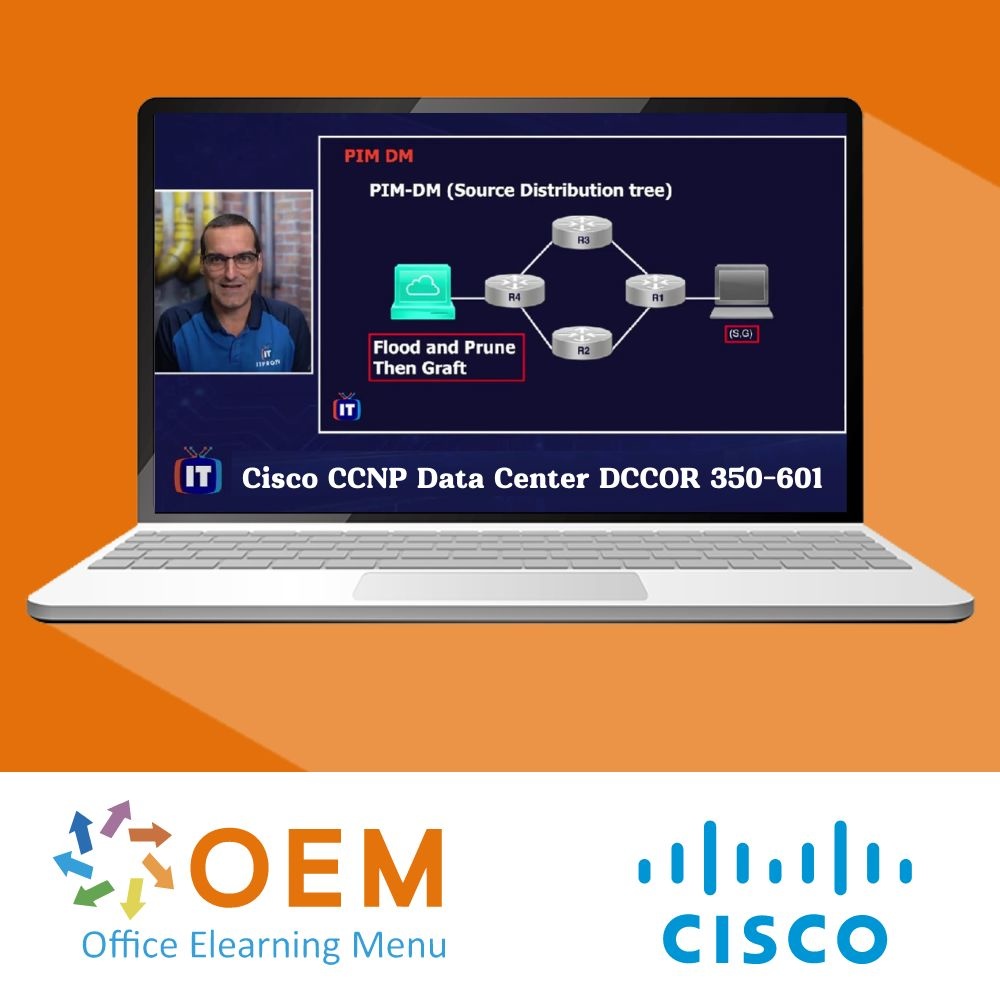 Cisco DCCOR 350-601 Data Center Core Training - OEM