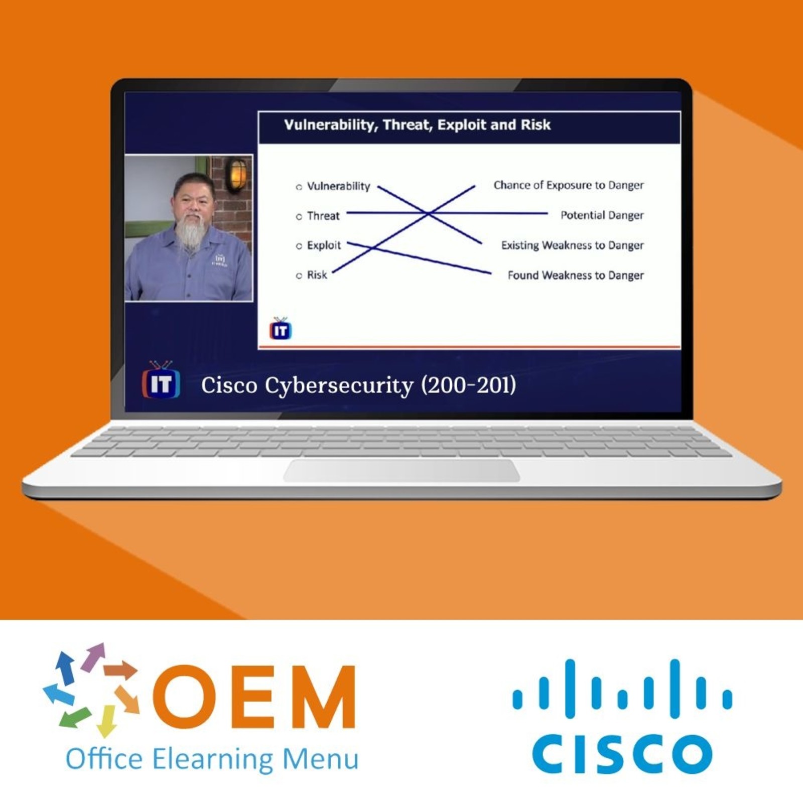 Cisco Cybersecurity CBROPS 200-201 Training - OEM