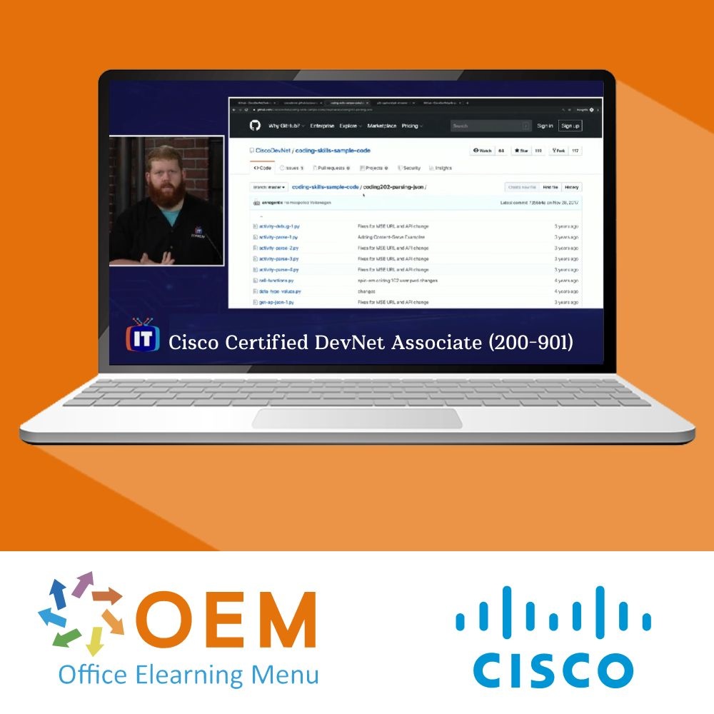 Cisco 200-901 DevNet Associate E-Learning Training Online - OEM ICT ...