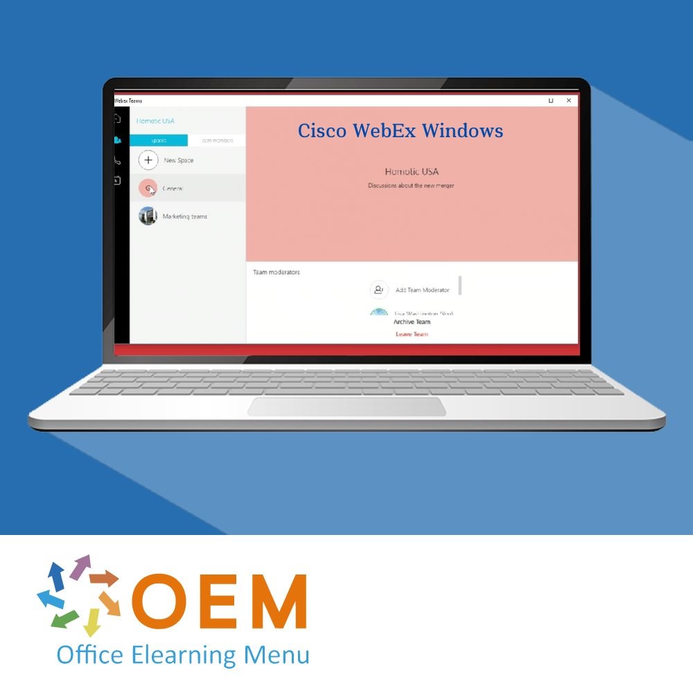 Cisco WebEx Windows Training - OEM ICT Trainingen & Advies