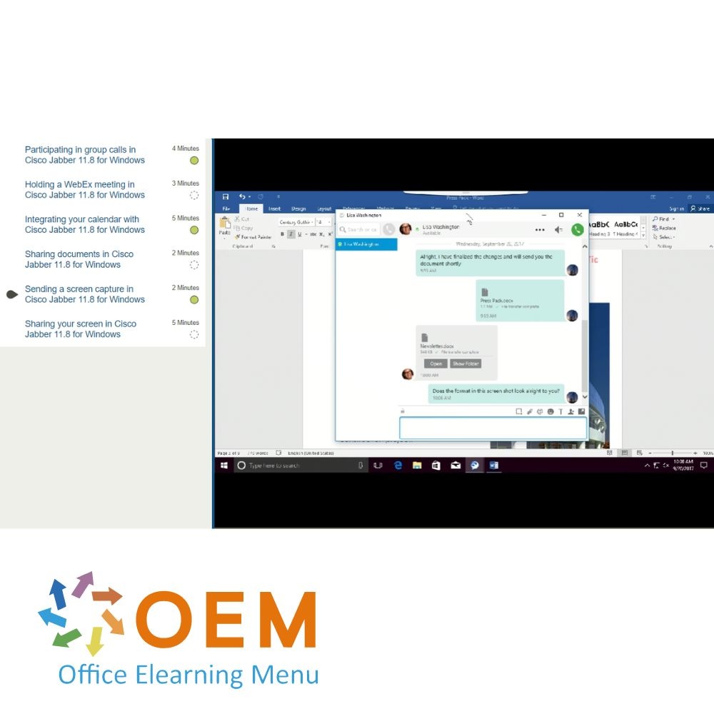 Cisco Jabber 11.8 for Windows Training - OEM ICT Trainingen & Advies