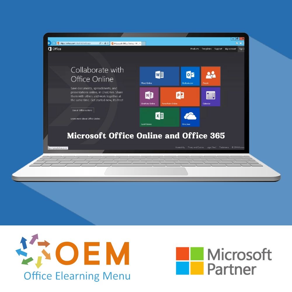 Microsoft Office Online and Office 365 Course E-Learning - OEM