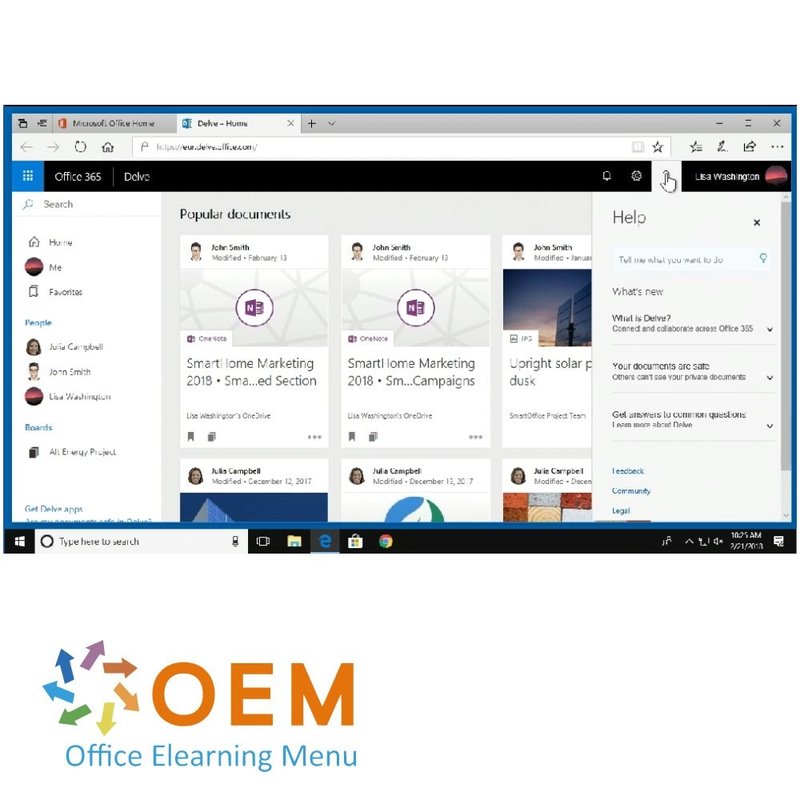 Microsoft Office 365 Delve Course E-Learning - OEM