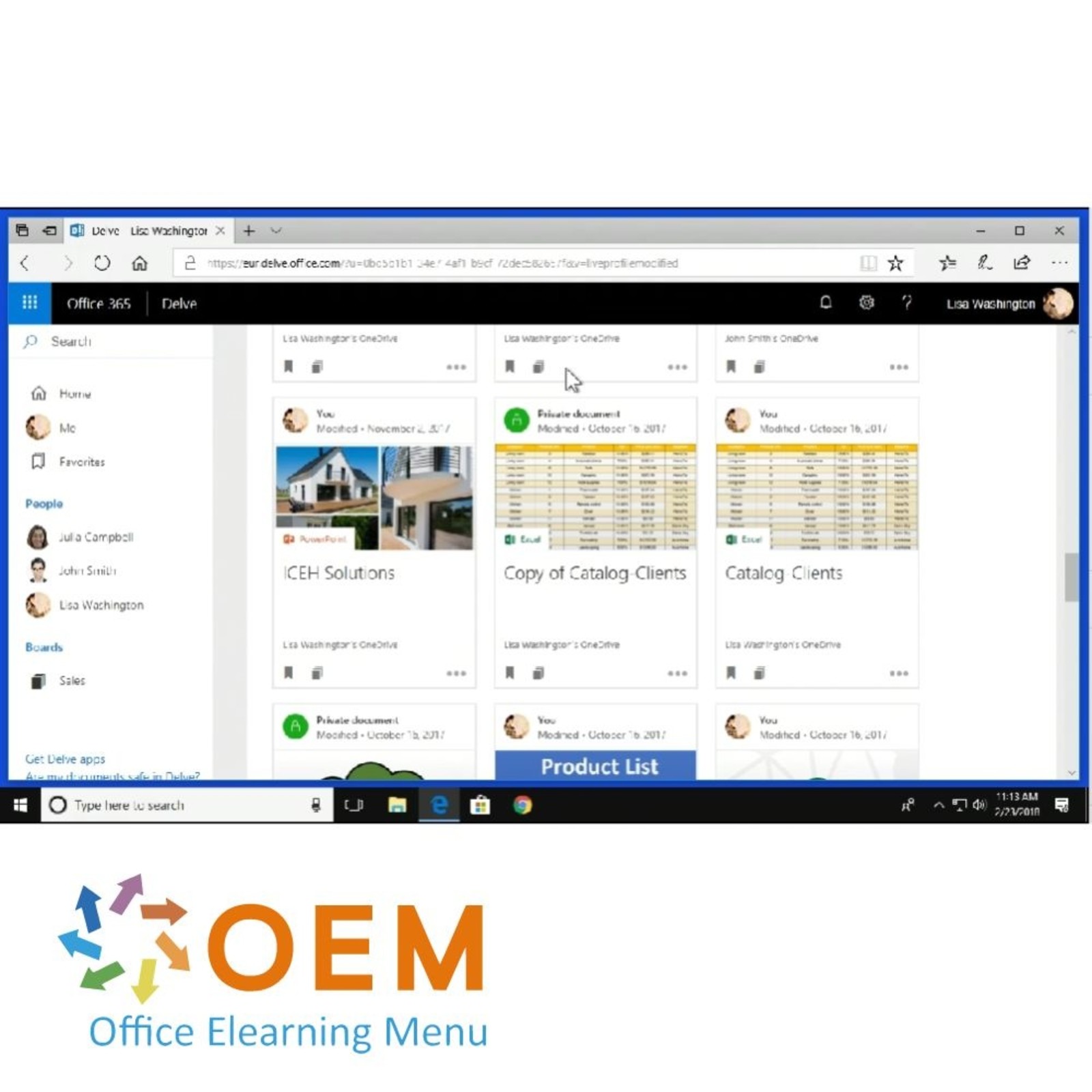 Microsoft Office 365 Delve Cursus E-Learning - OEM