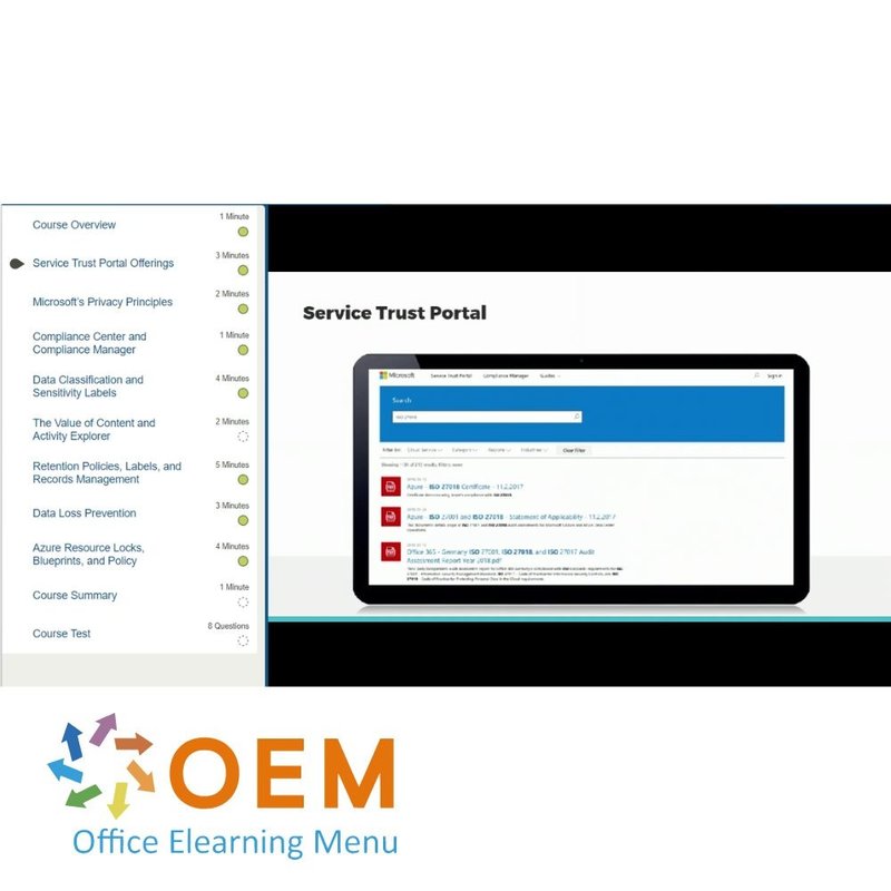 Microsoft SC-900 Security Compliance Identity Fundamentals Training - OEM