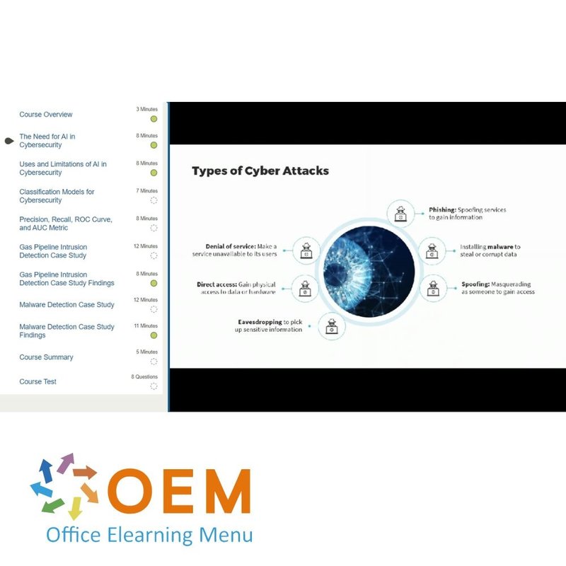 Predictive Analytics for Cybersecurity E-Learning Training - OEM