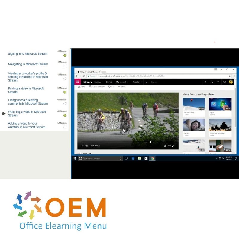 Microsoft Office 365 Stream Course E-Learning - OEM