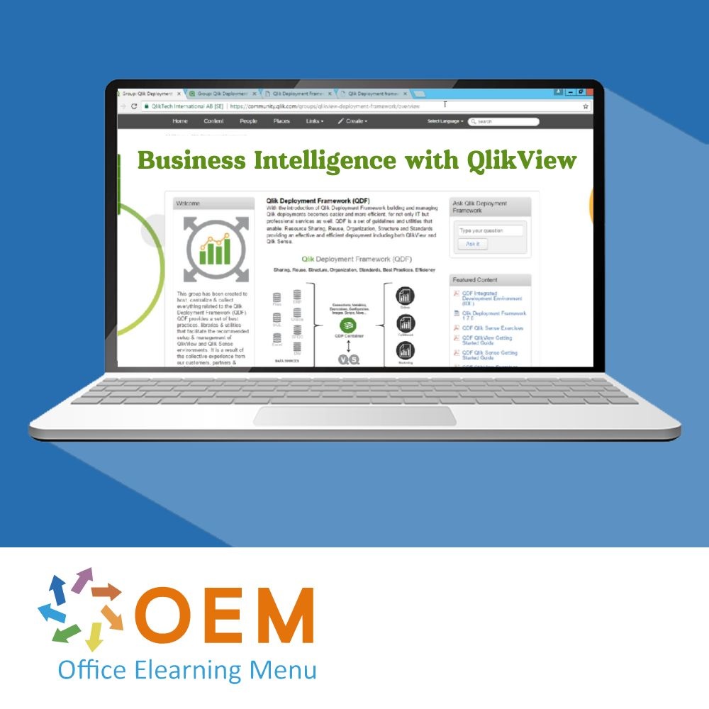 Business Intelligence with QlikView Training - OEM