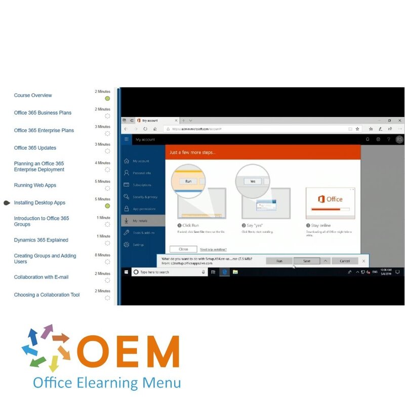 MS-900 Microsoft 365 Fundamentals E-Learning Training Online - OEM