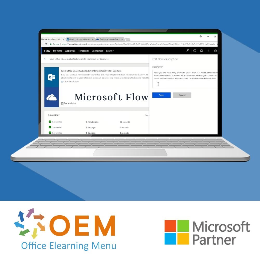 Microsoft Flow Cursus E-Learning - OEM