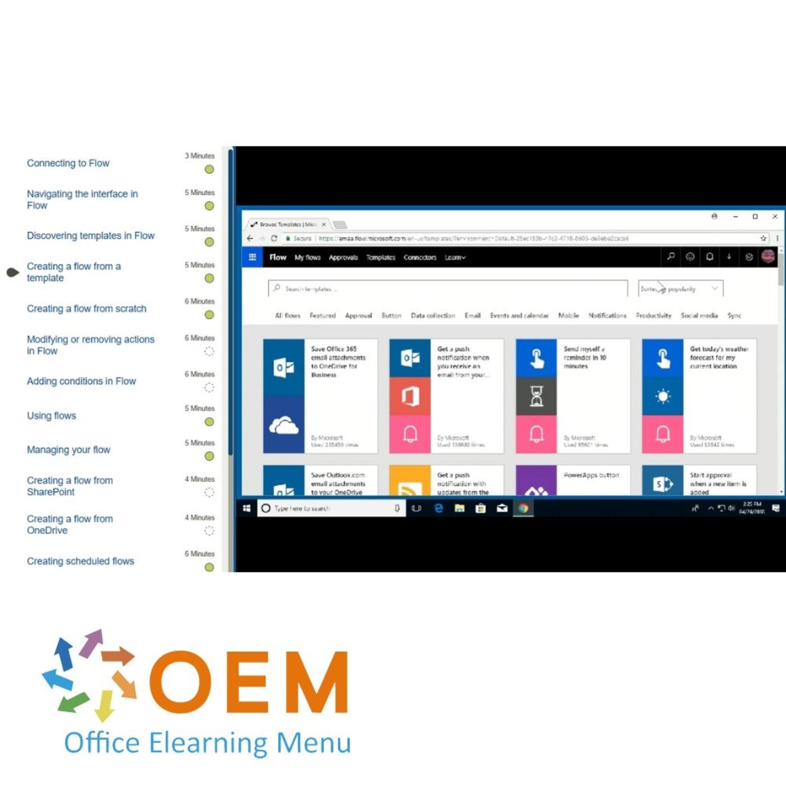 Microsoft Flow Course E-Learning - OEM