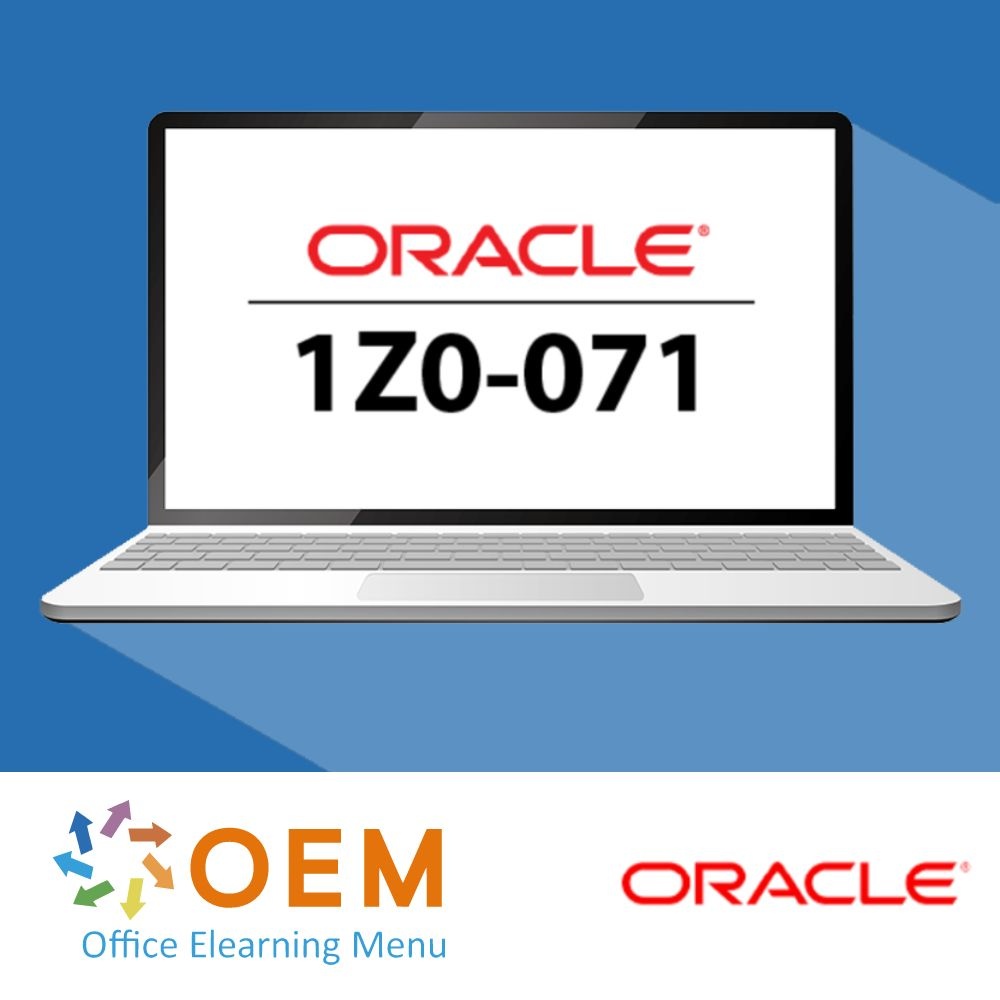 Oracle Database 12c R2 SQL exam 1Z0-071 E-Learning Training Online - OEM ICT Trainingen & Advies