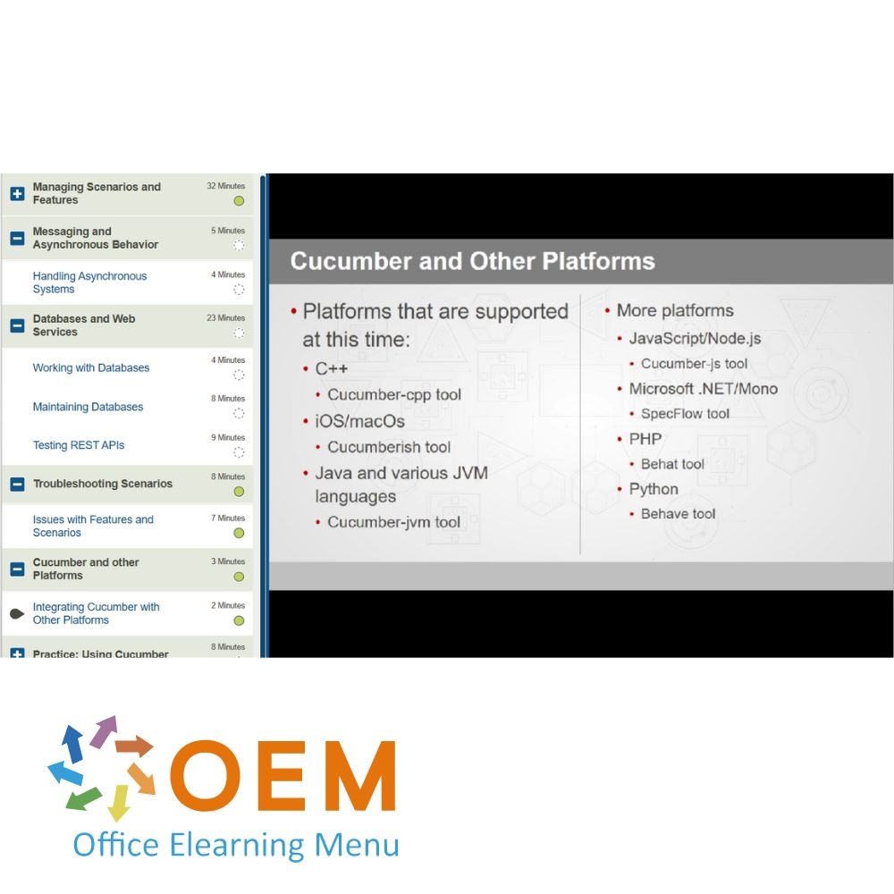 Software Testing with Cucumber Training - OEM ICT Trainingen & Advies
