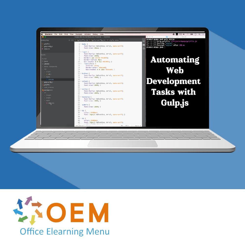 Automating Web Development Tasks with Gulp.js E-Learning Training - OEM ...