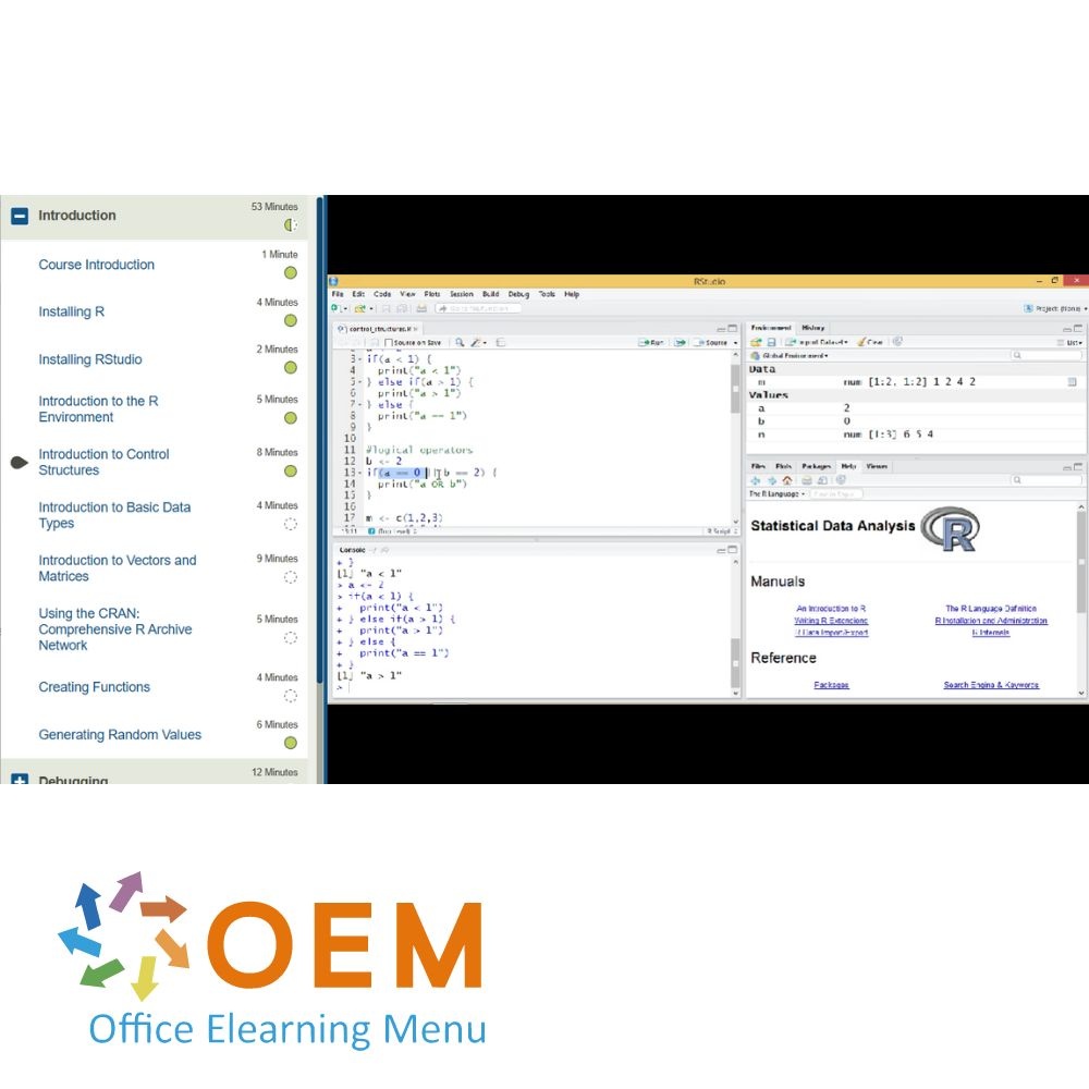 Introduction to R Programming Training - OEM ICT Trainingen & Advies