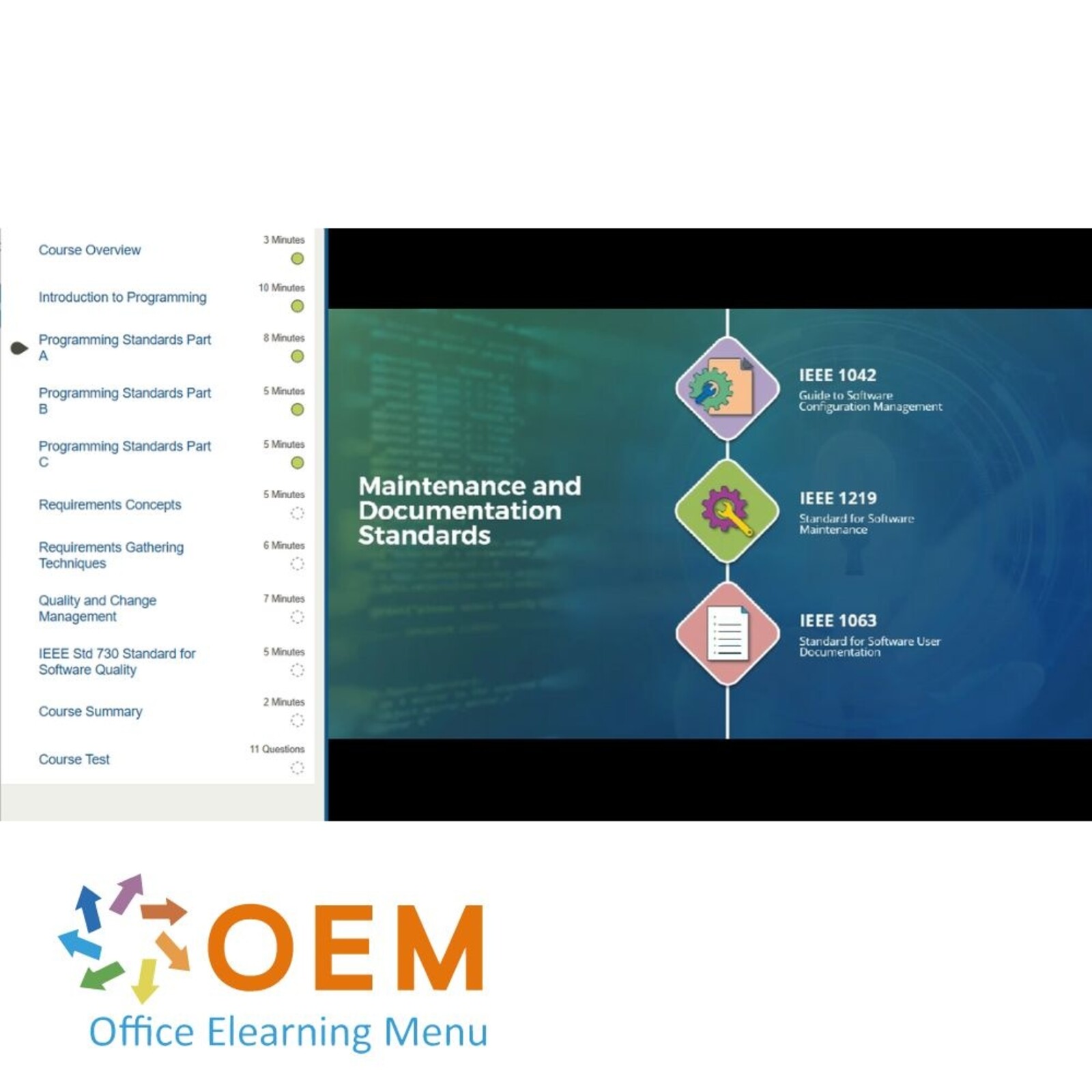 Programming Standards for Secure Programmer E-Learning Training - OEM