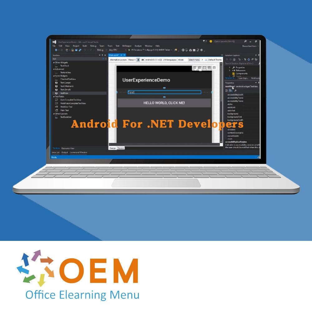 Android For .NET Developers Training - OEM ICT Training & Advice