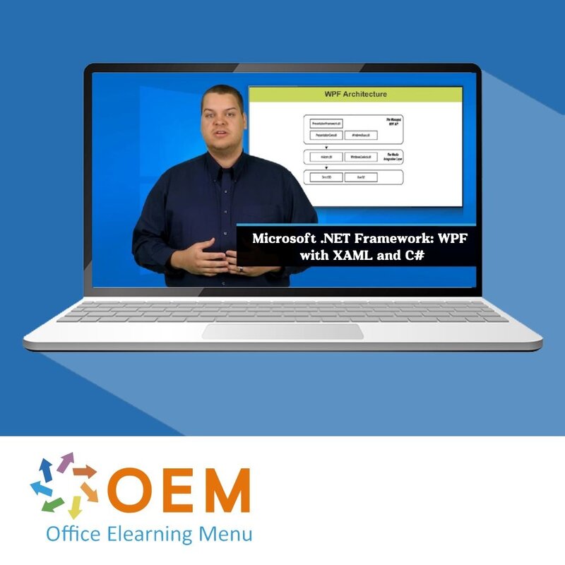 Microsoft .NET Framework WPF with XAML and C# E-Learning Training - OEM