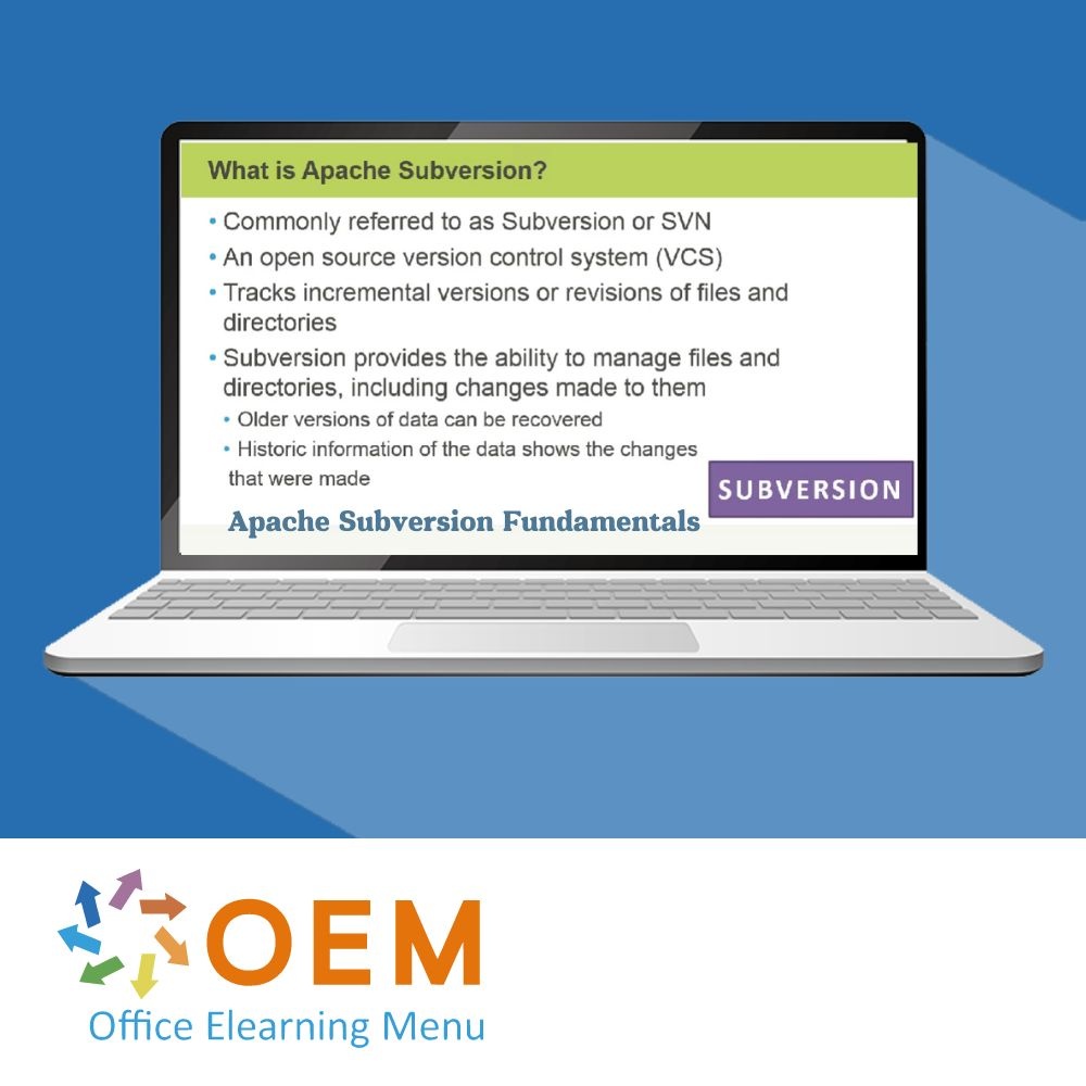 Apache Subversion Fundamentals E-Learning Training Online - OEM