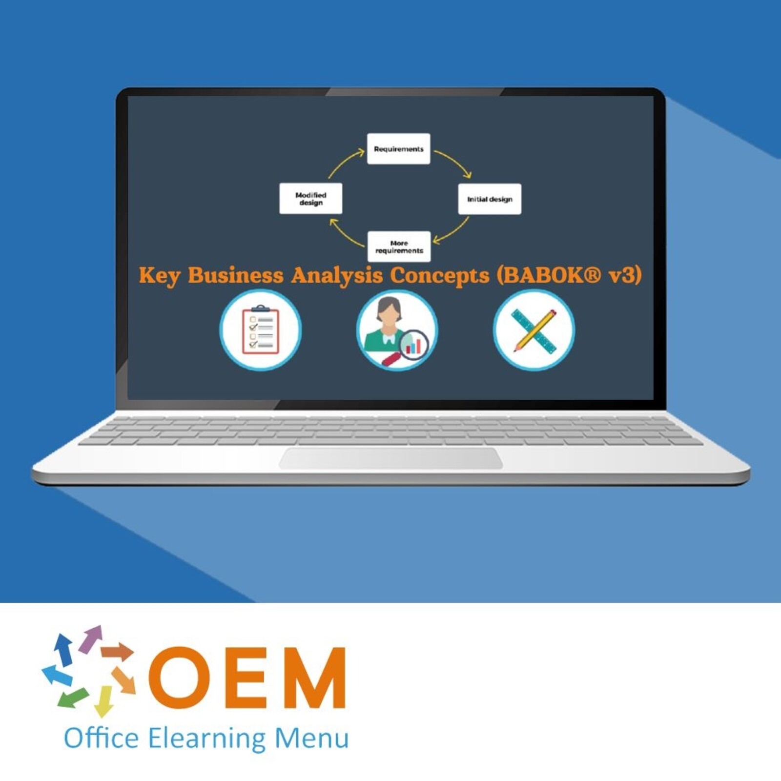 BABOK® v3 Business Analysis Key Concepts E-Learning Training - OEM
