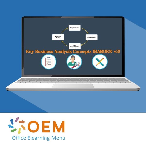 BABOK® v3 Business Analysis Key Concepts E-Learning Training - OEM