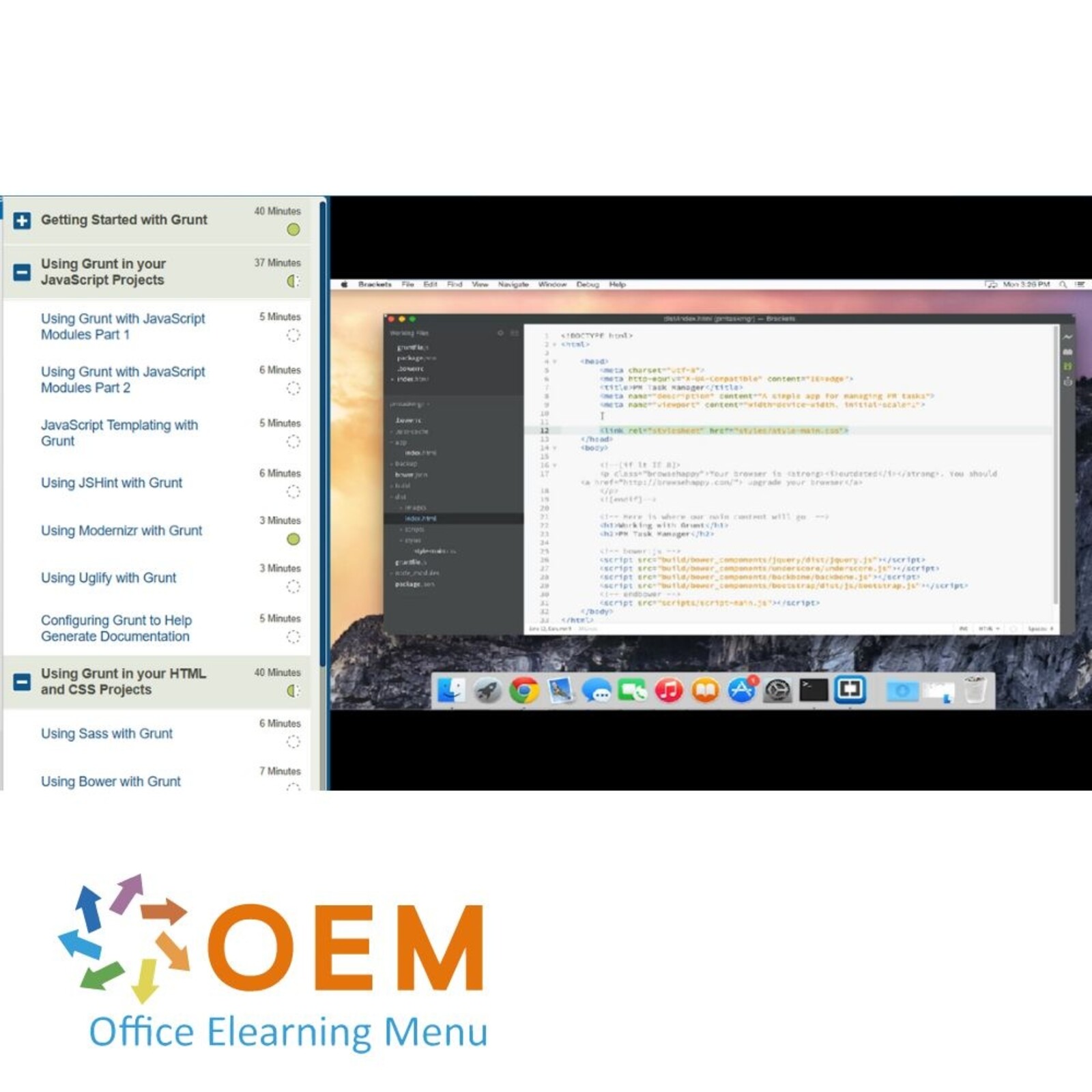 Using Grunt Training - OEM