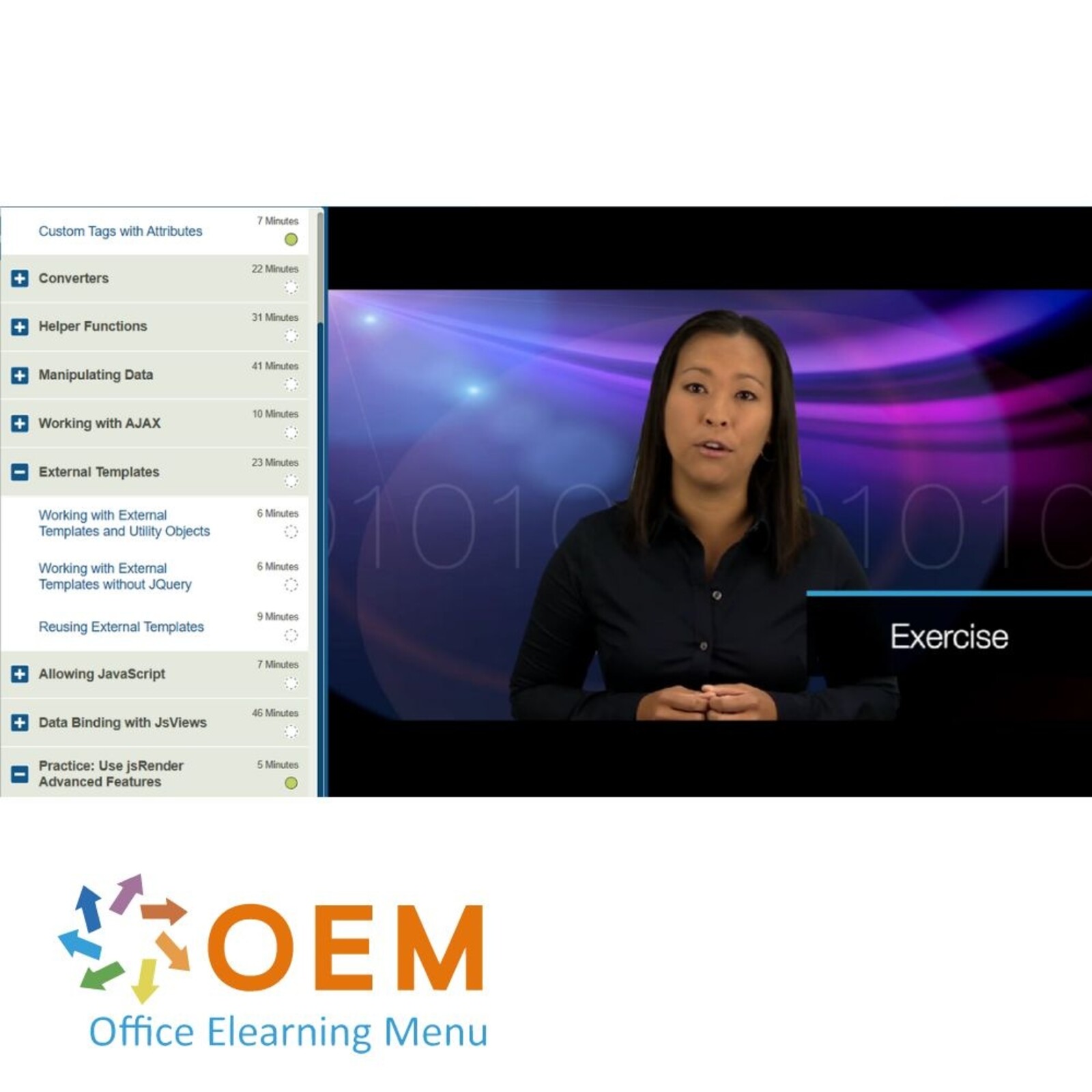 JavaScript - JsRender E-Learning Training Online - OEM