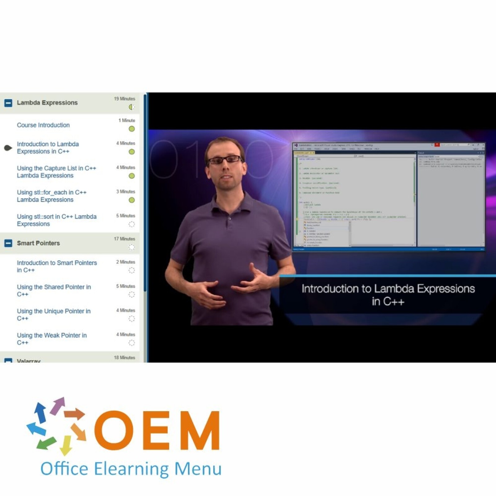 C++11 Programming Essentials Training - OEM