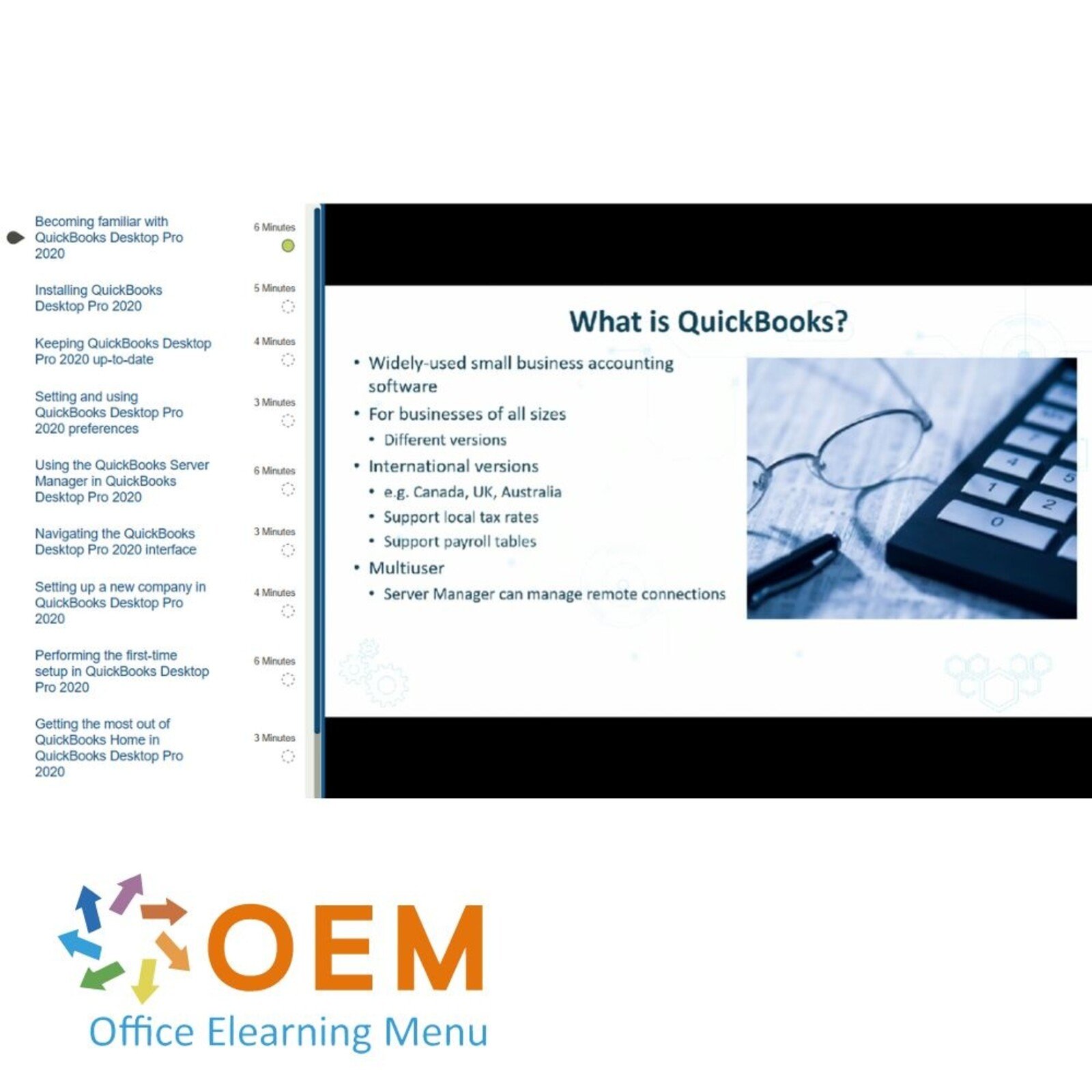 QuickBooks Pro 2020 Training - OEM