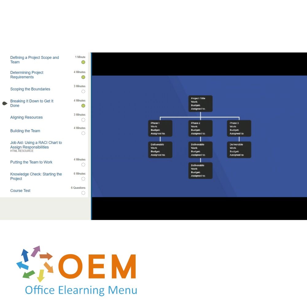 Project Management Basics E-Learning Training - OEM ICT Trainingen & Advies