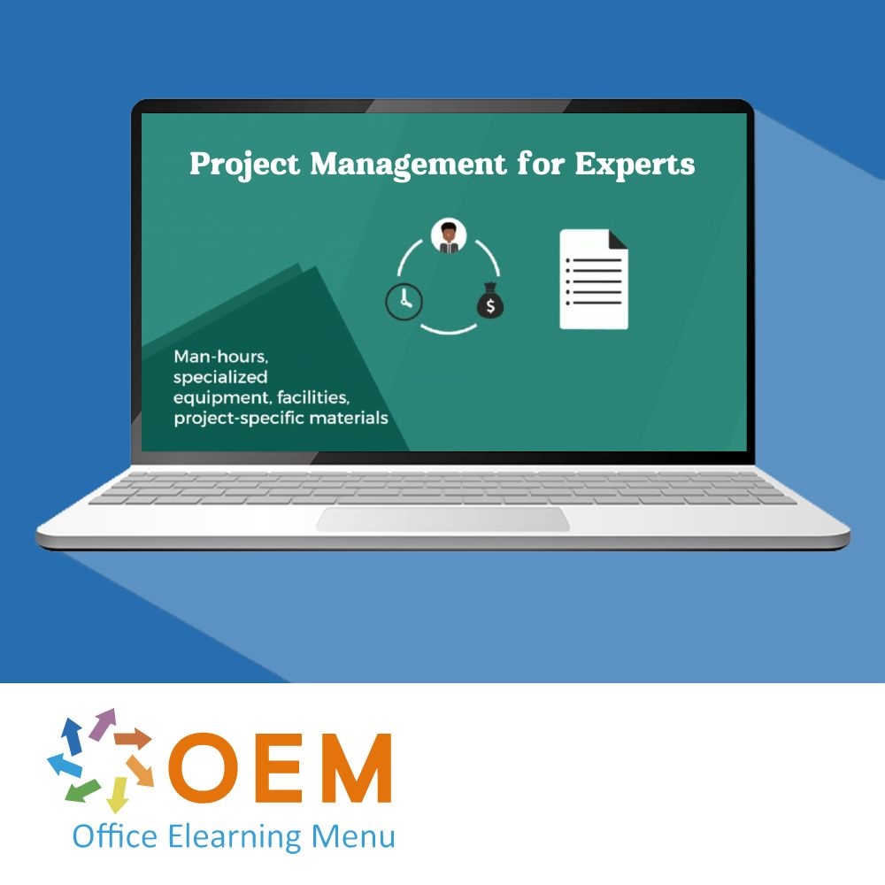 Project Management for Experts E-Learning Training - OEM ICT Trainingen & Advies