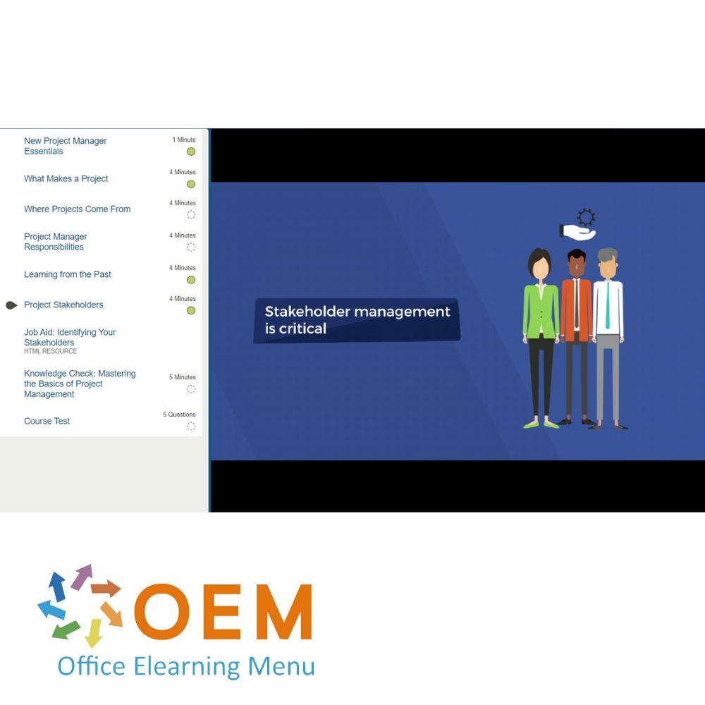 Project Management for Experts E-Learning Training - OEM ICT Training ...