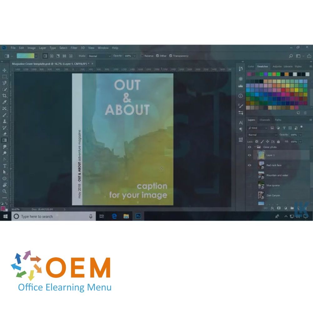 Adobe Photoshop CC 2021 Cursus E-Learning - OEM ICT Trainingen & Advies