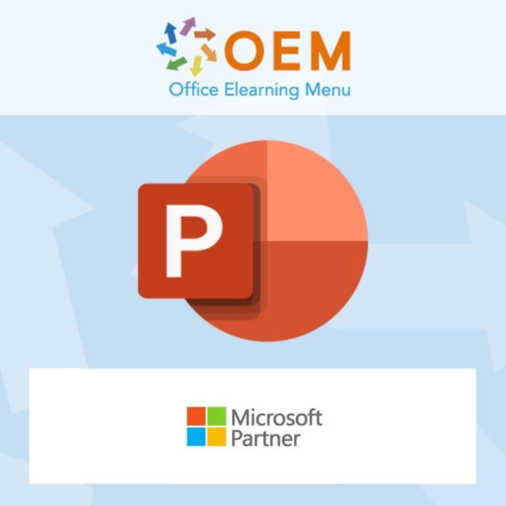 Cursus PowerPoint 2021 Incompany Training - OEM ICT Trainingen & Advies