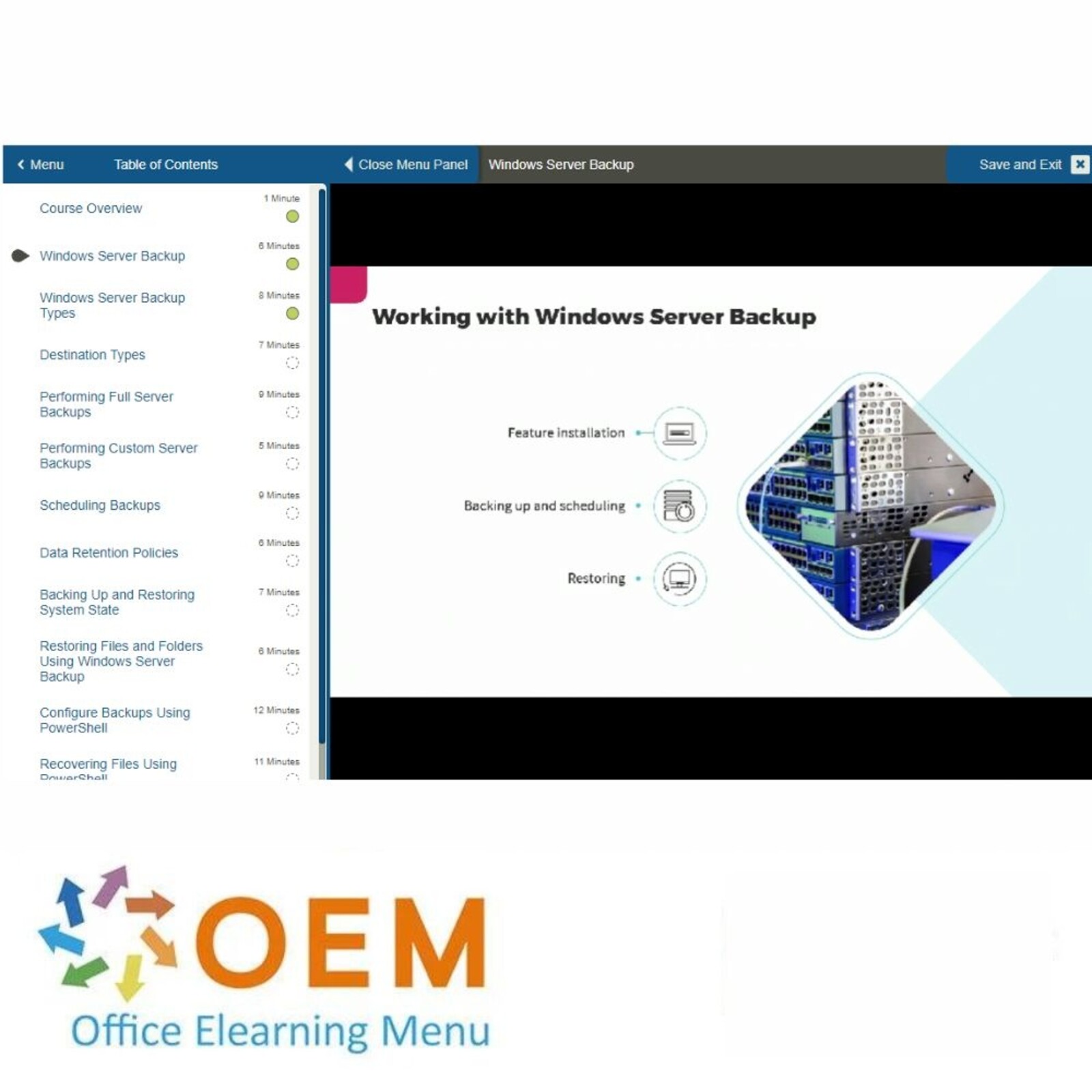 Windows Server 2022 Installation Training - OEM