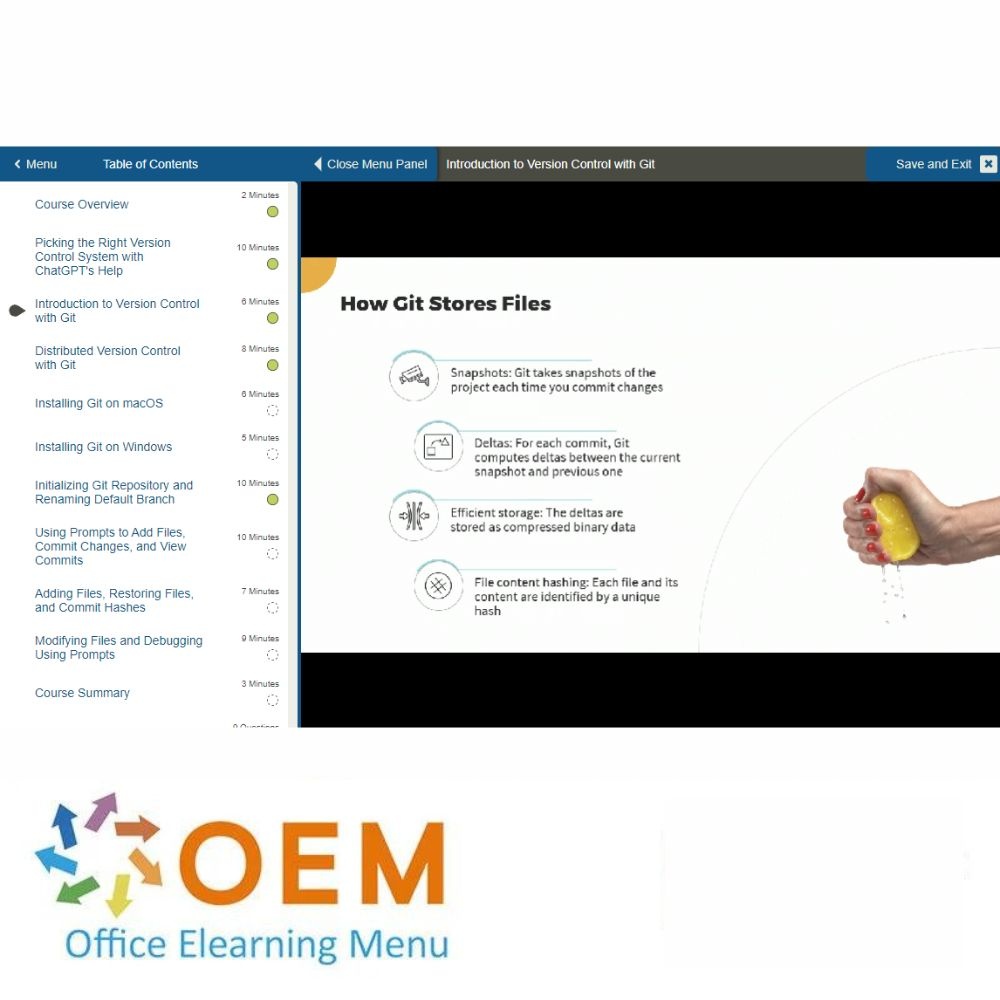 Prompt Engineering for Git E-Learning Training - OEM ICT Training & Advice